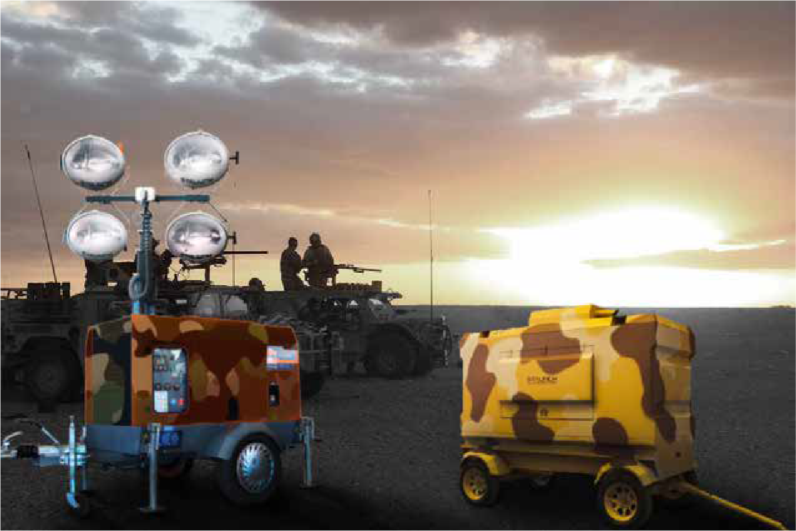 Military Application - Staunch Power - High-Quality Power Generators in ...